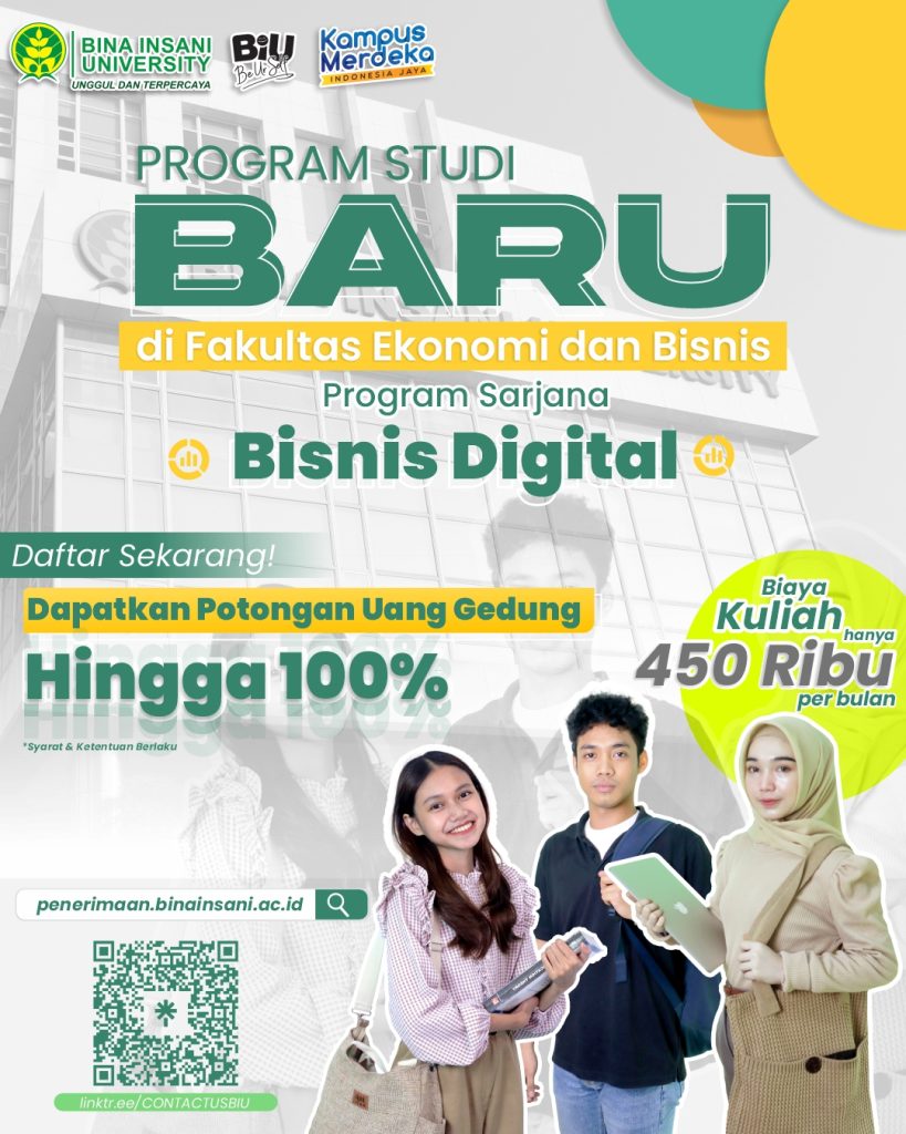 Universitas Bina Insani hadirkan Program Studi S1 Bisnis Digital ...